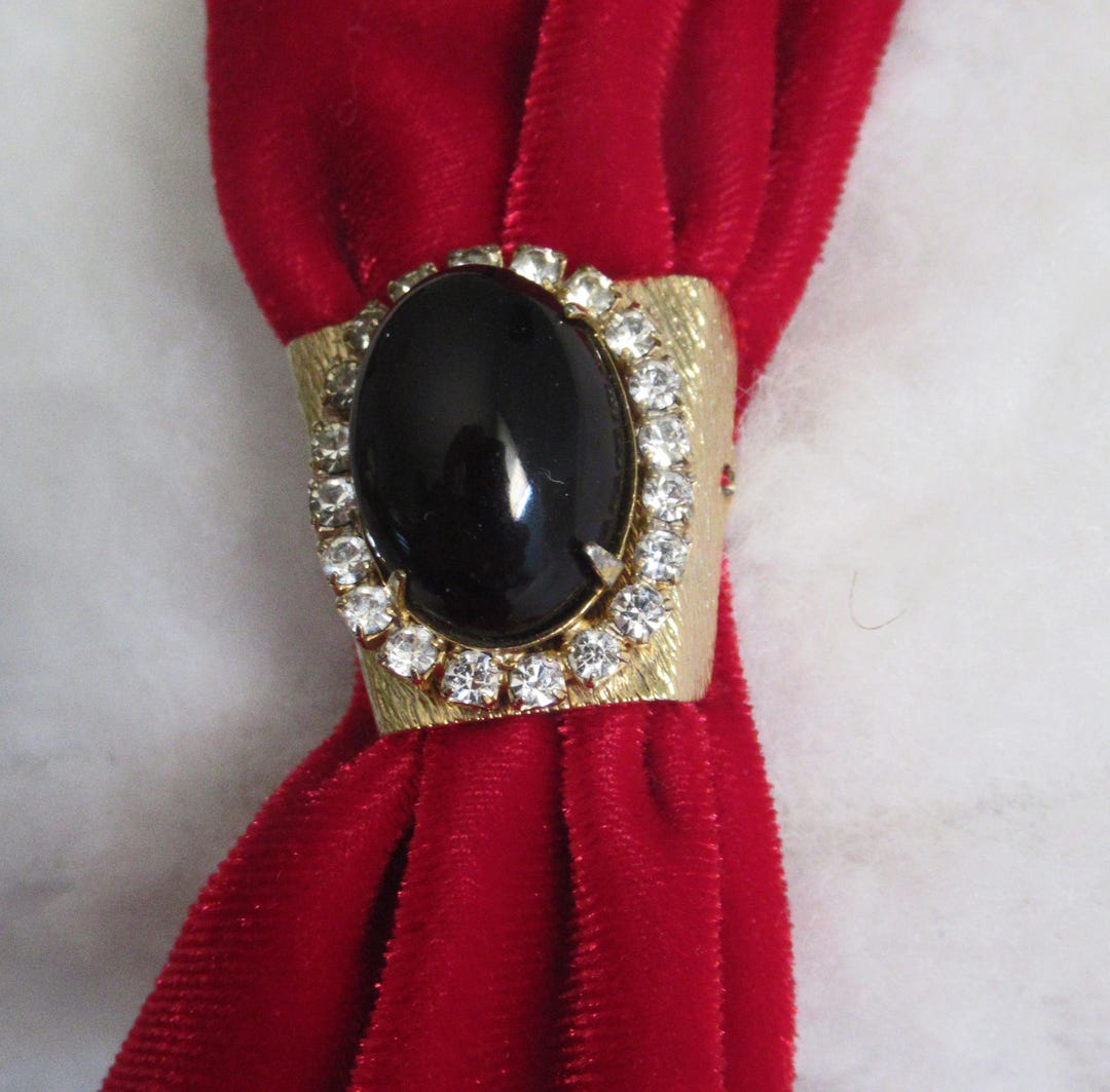 Boa Tie Slide, Tie Snap Bolo, Boa Tie Jewelry, Western Boa Black Stone ...