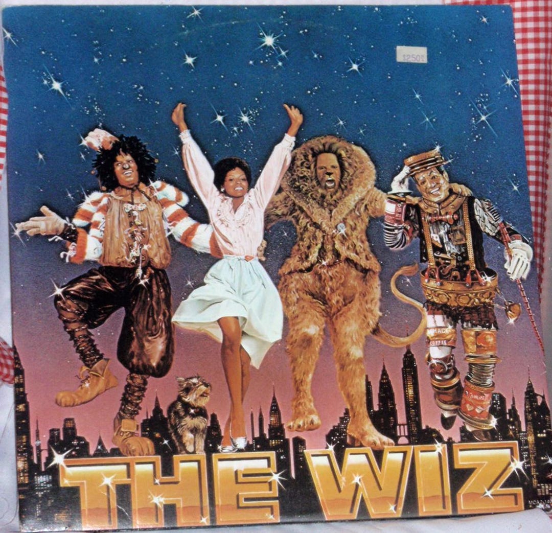 The Wiz Original Soundtrack Vinyl Record - 1978 Double LP Michael ...