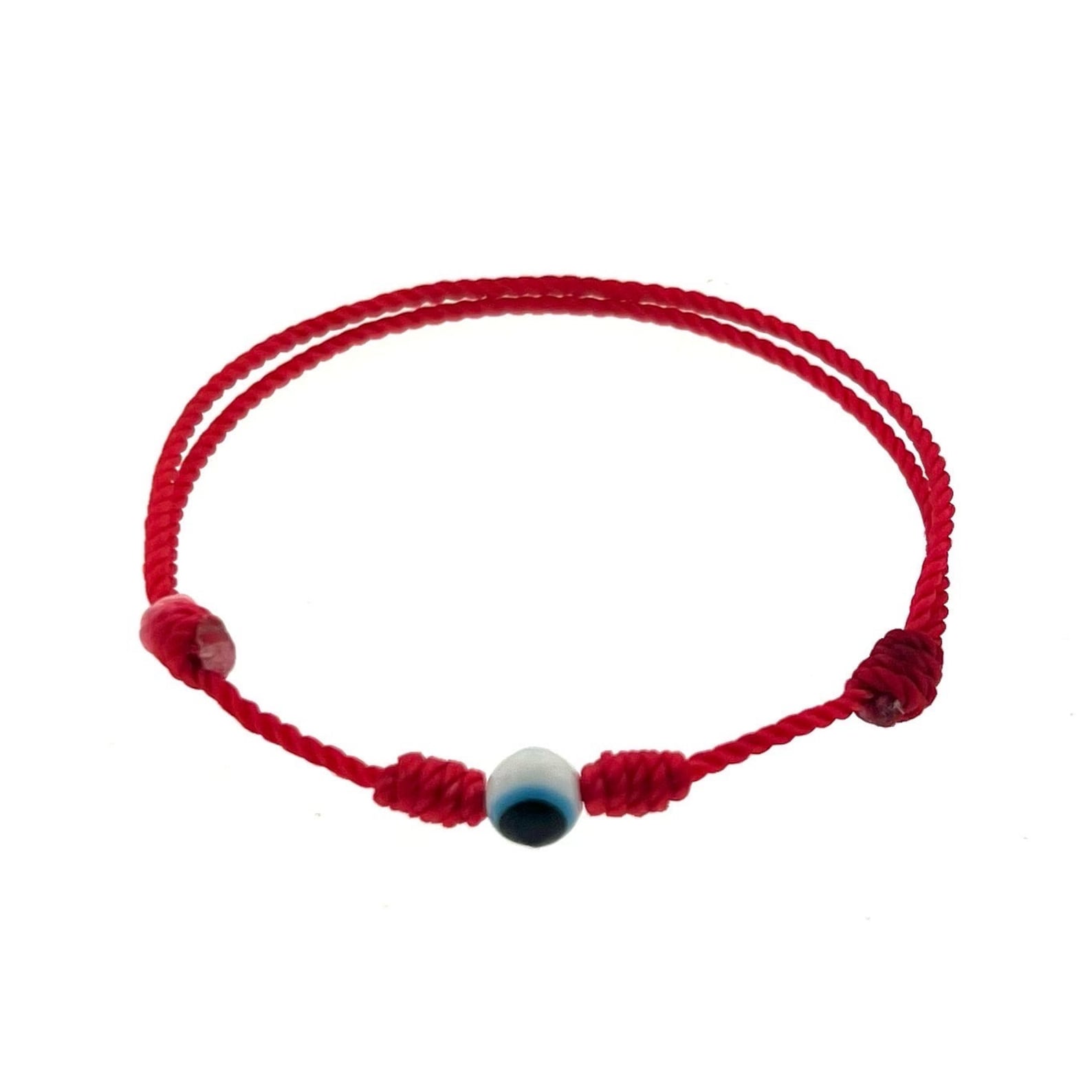 Evil Eye Red Bracelet ,adjustable Red Bracelet Handmade - Etsy