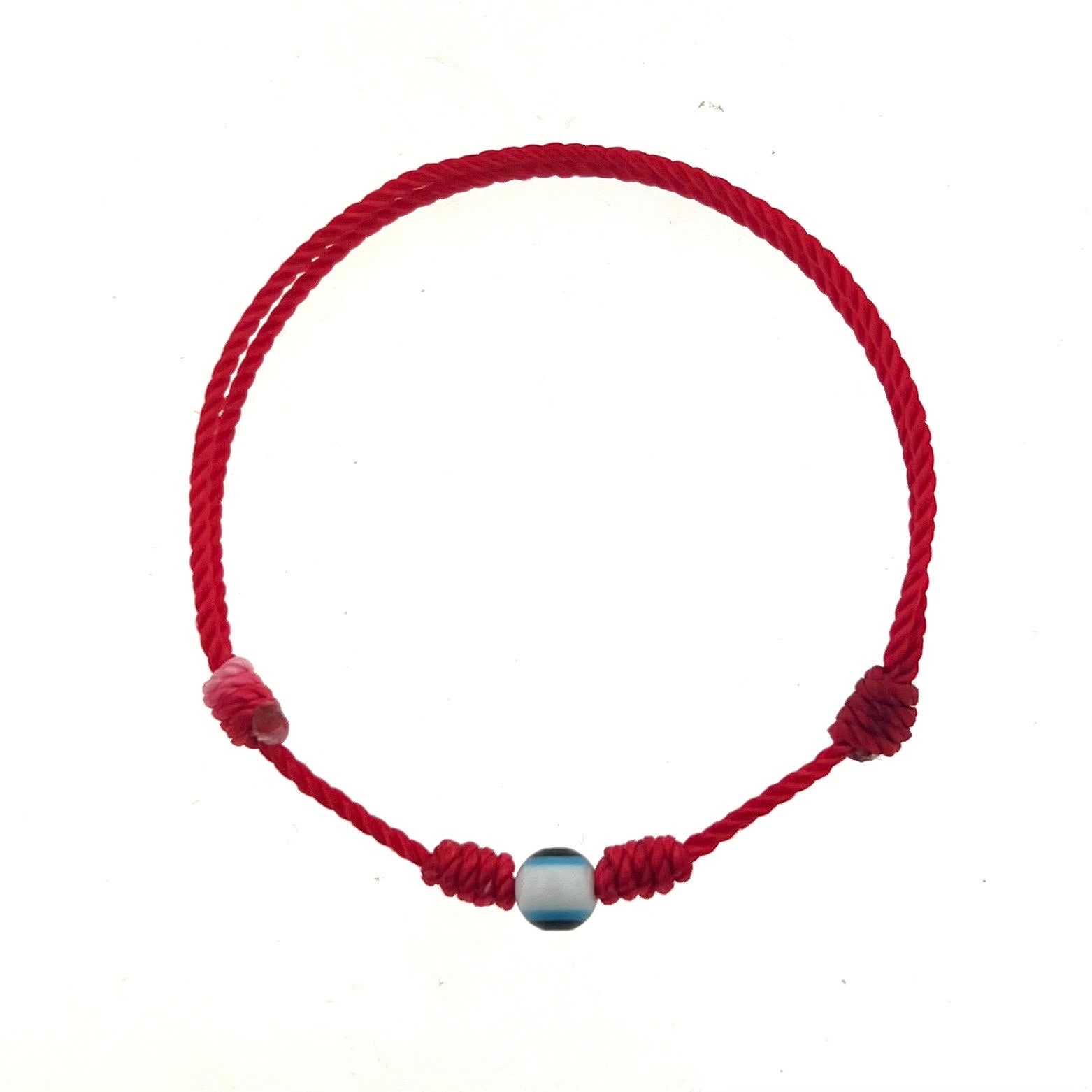 Evil Eye Red Bracelet ,adjustable Red Bracelet Handmade - Etsy