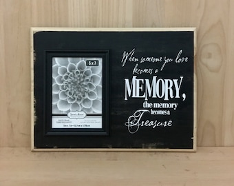 When Someone You Love Becomes a Memory Sign Memorial Wood Sign - Etsy