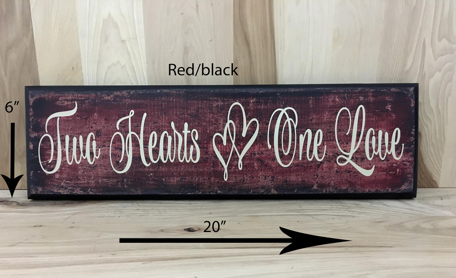 Two Hearts Wood Sign, Wedding Sign, Love Sign, Wedding Gift ...