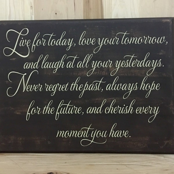 Wooden Signs With Inspirational Sayings - Etsy