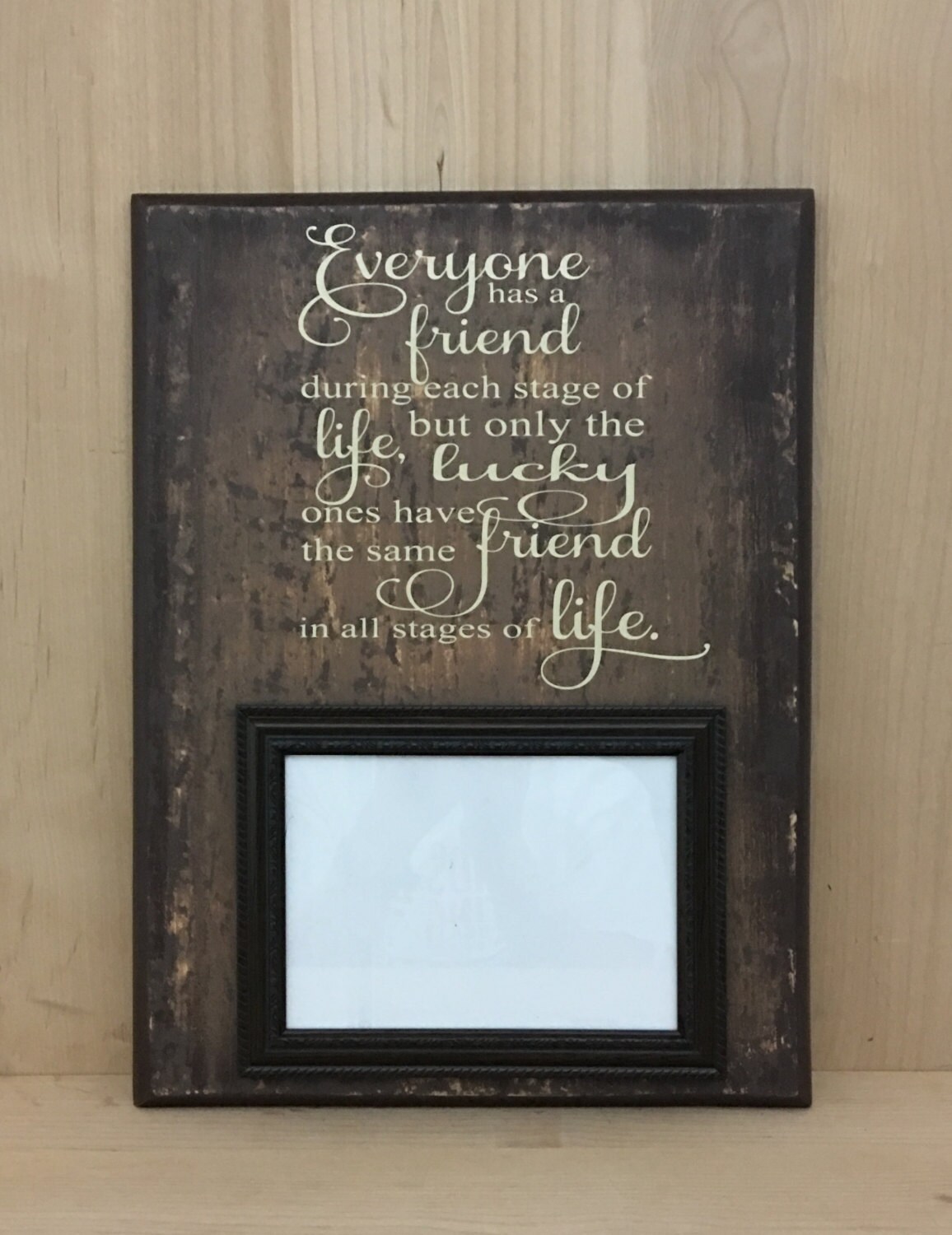 Everyone Has a Friend Custom Wood Sign Sayings Picture - Etsy