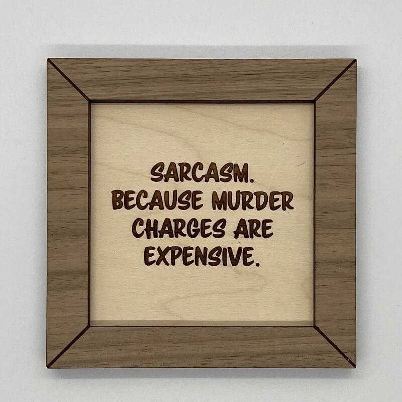 Funny Wood Sign - Etsy