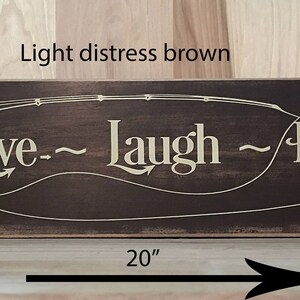 Fishing Decor Fishing Wood Sign Live Laugh Fish Cabin Sign - Etsy