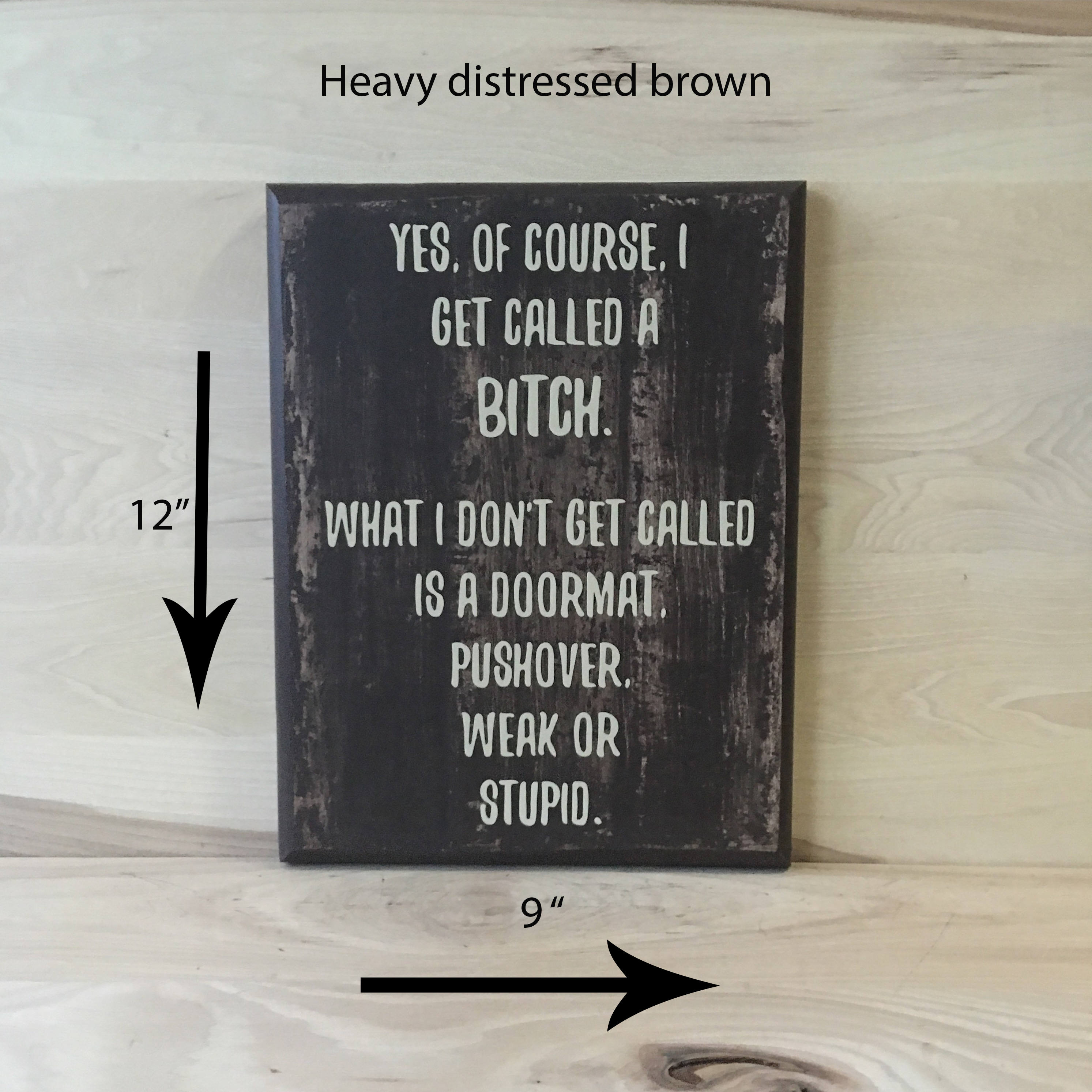 Mature Snarky Custom Wood Sign Funny Sign Humorous Gift - Etsy