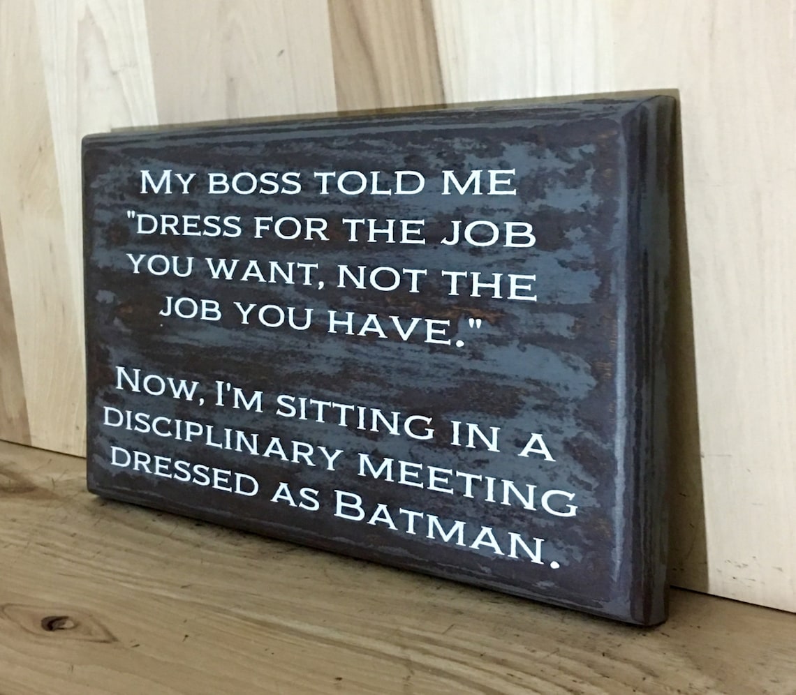 Boss Custom Wood Sign Funny Sign Humorous Gift Funny Gift - Etsy