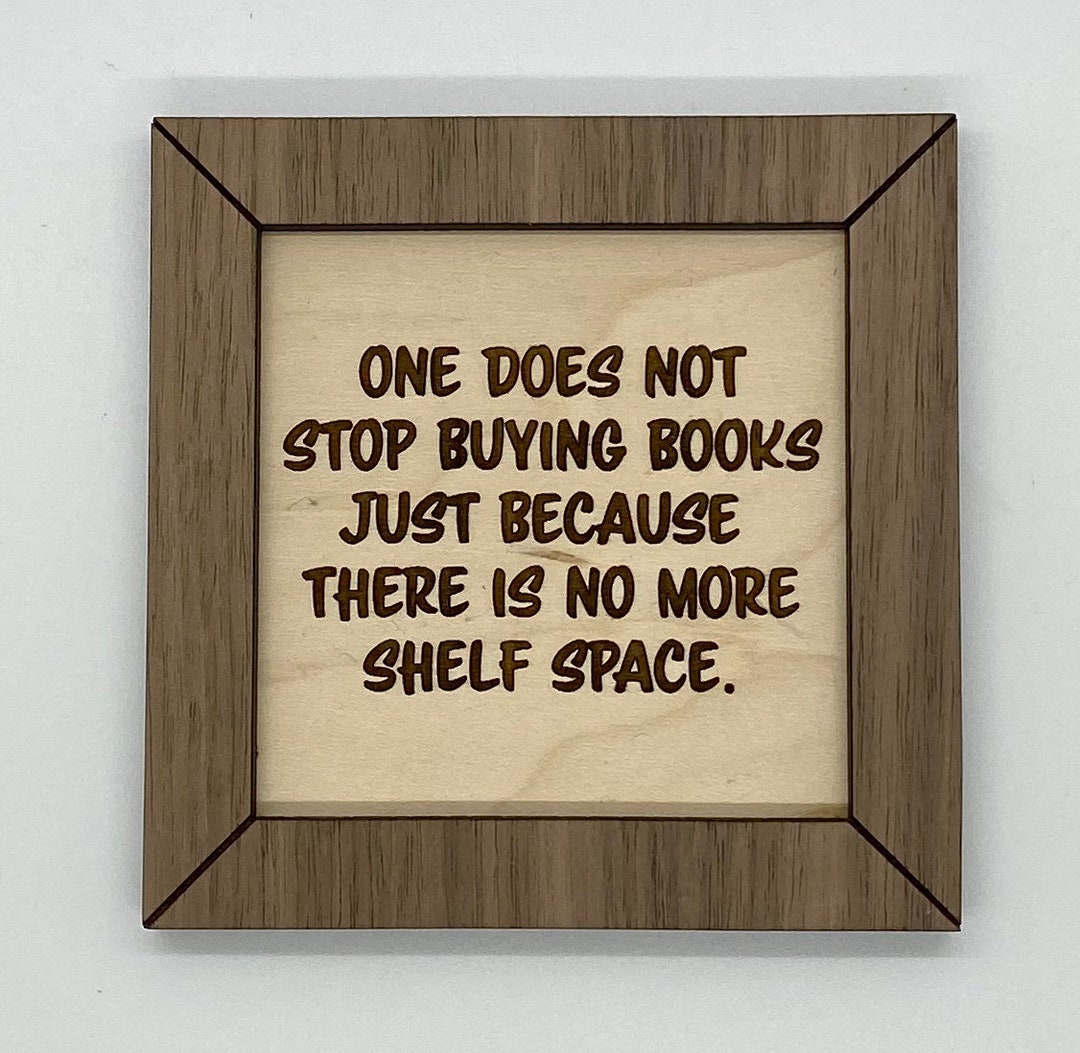 Funny Book Custom Wood Sign, Funny Reading Sign, Gift for Reader, Gift ...