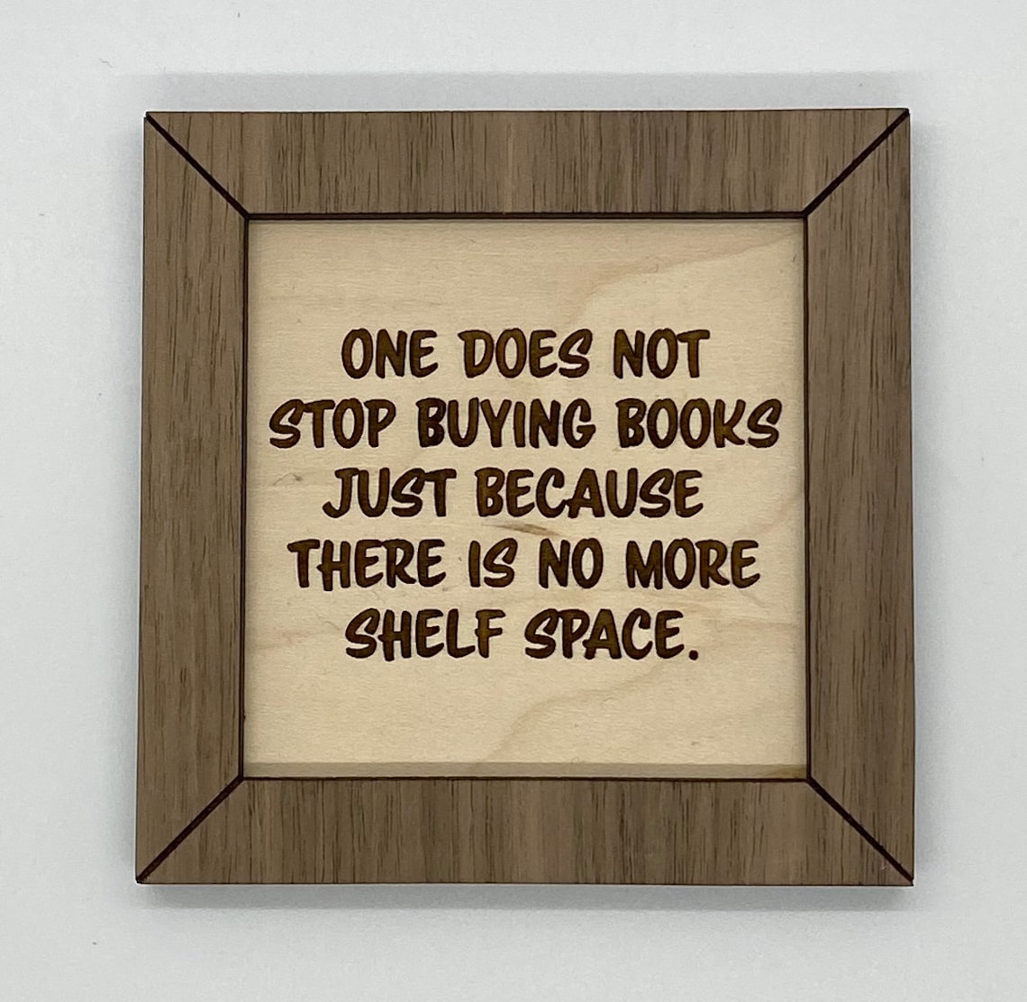 Funny Book Custom Wood Sign Funny Reading Sign Gift for - Etsy