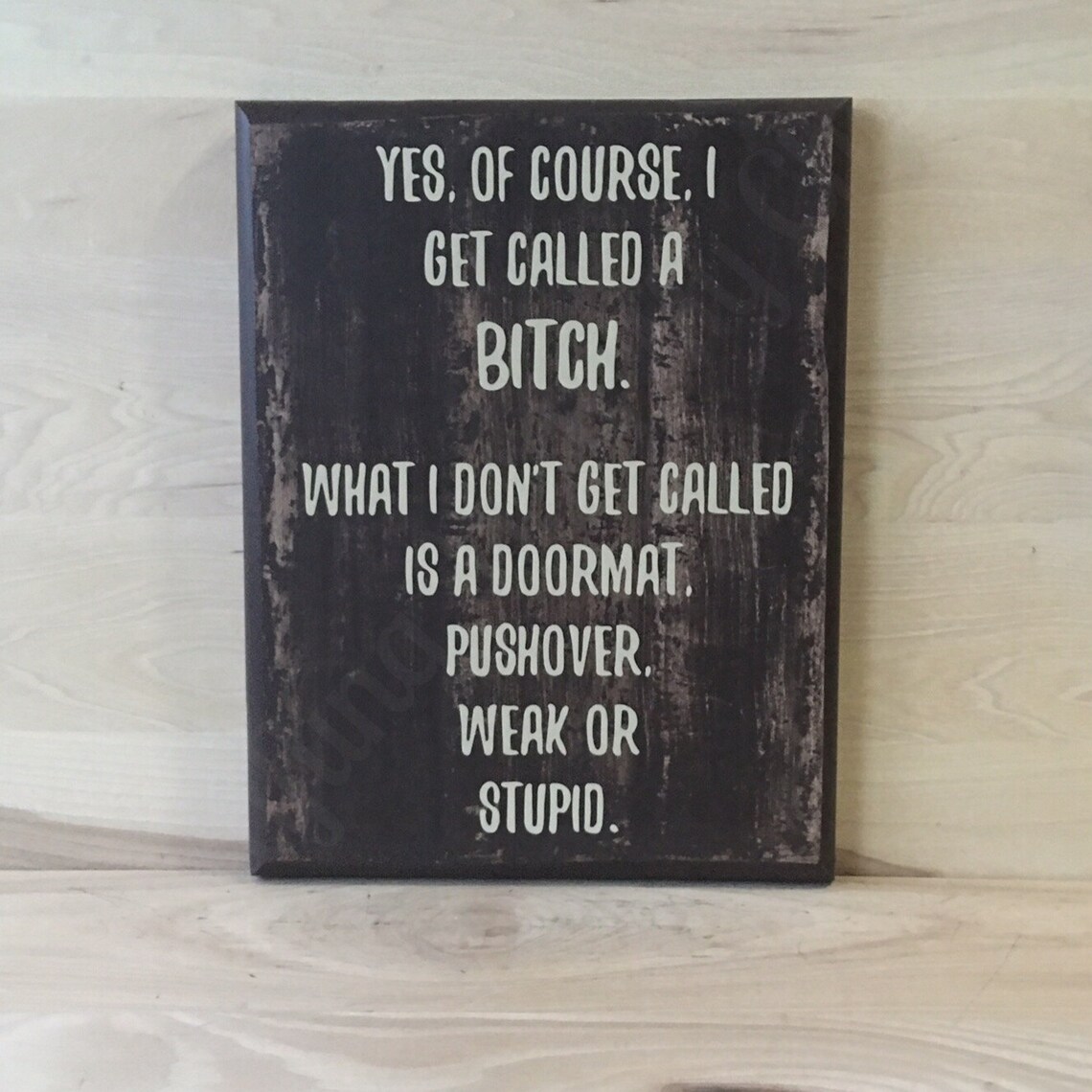 Mature Snarky Custom Wood Sign Funny Sign Humorous Gift - Etsy