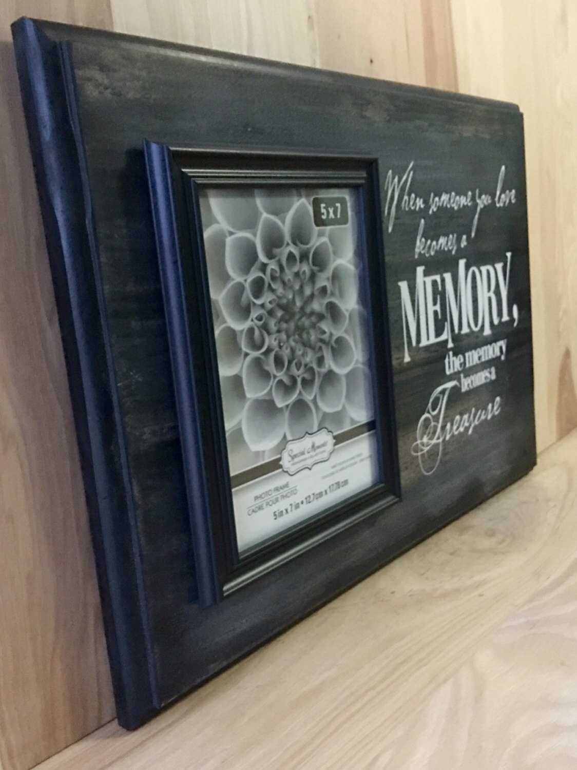 When Someone You Love Becomes a Memory Wood Sign, Memorial Gift ...