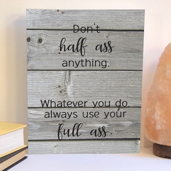 Funny Wood Sign - Etsy