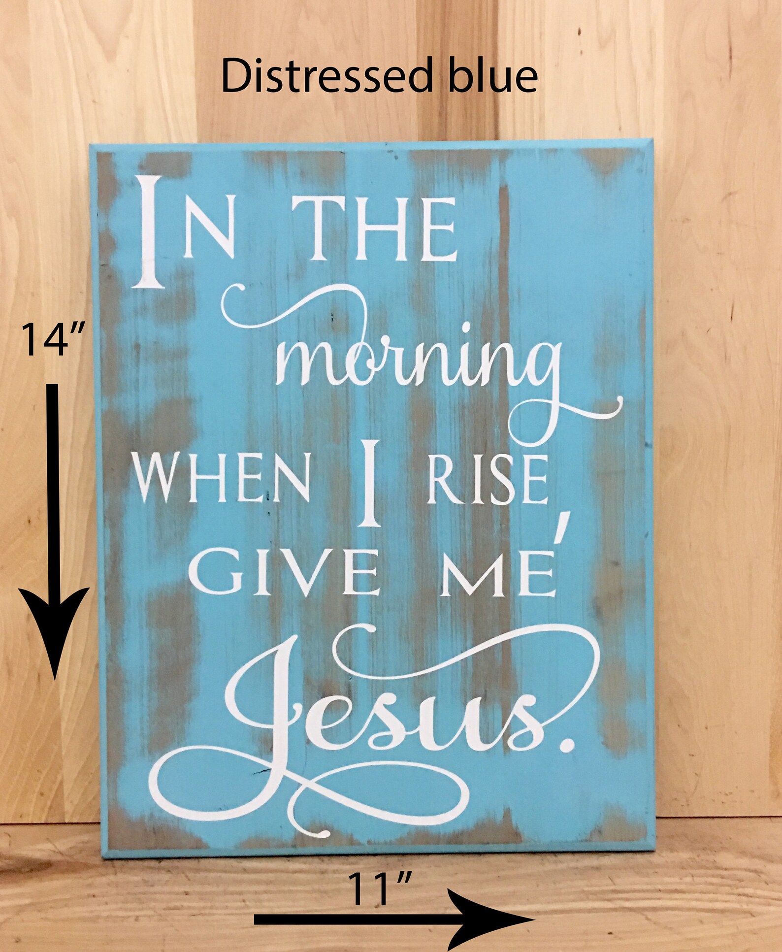 In the morning when I rise religious wall art religious | Etsy