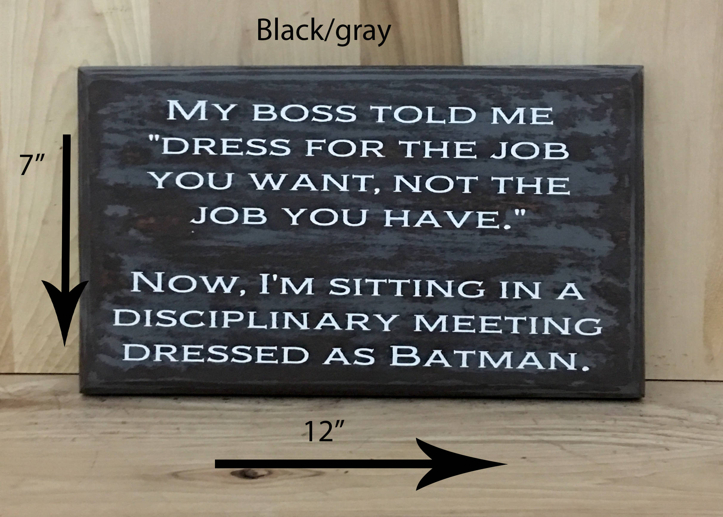 Boss Custom Wood Sign Funny Sign Humorous Gift Funny Gift - Etsy