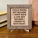 Reading Custom Wood Sign Wood Reading Sign Gift for Reader - Etsy