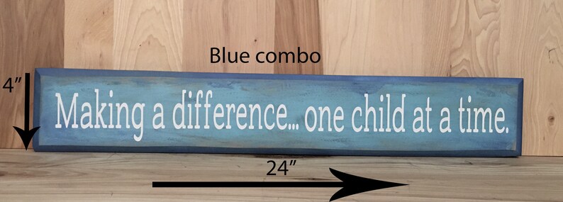 Making a Difference Wood Sign, Teacher Gift, Gifts for Teacher, Special ...