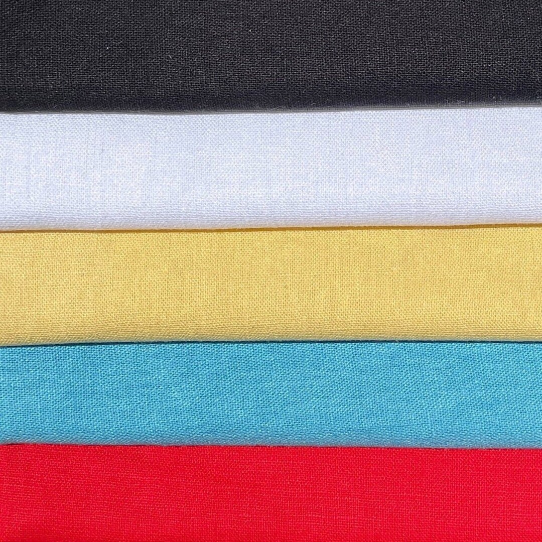54" Linen & Cotton Lithuanian European Woven Fabric by the Yard - Etsy