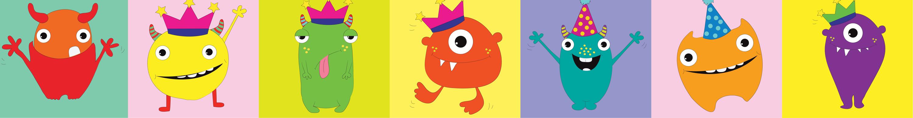 Cute Monsters, Printable Calendar, Kids Calendar 2025, Printable ...