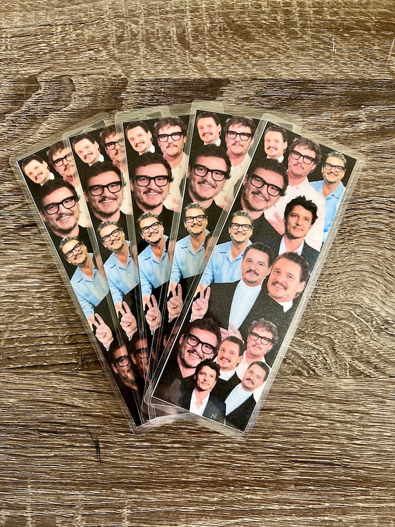 Pedro Pascal Bookmark #daddy #zaddy - Etsy