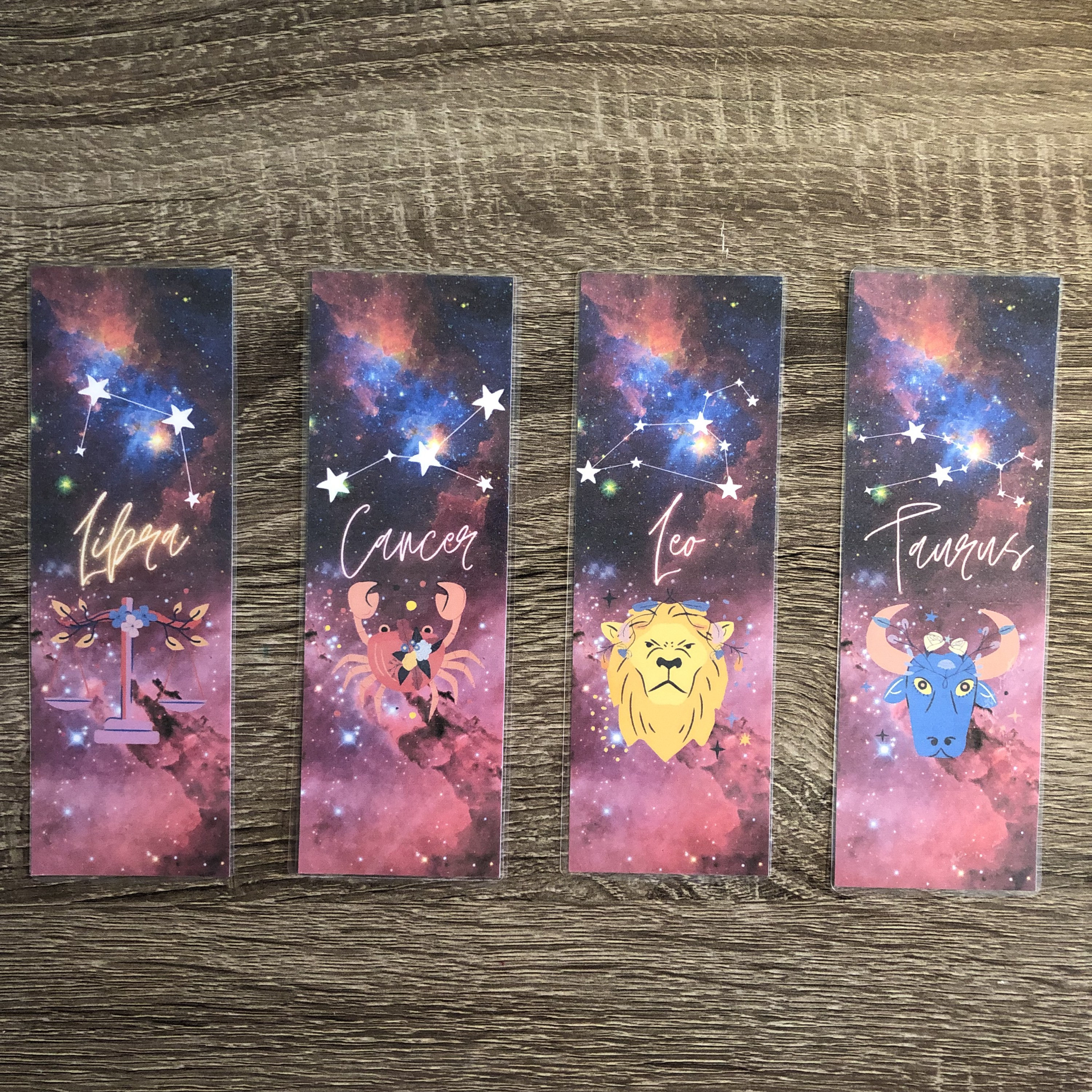 Astrology Bookmark, What is Your Sign? Floral Zodiac Horoscope ...