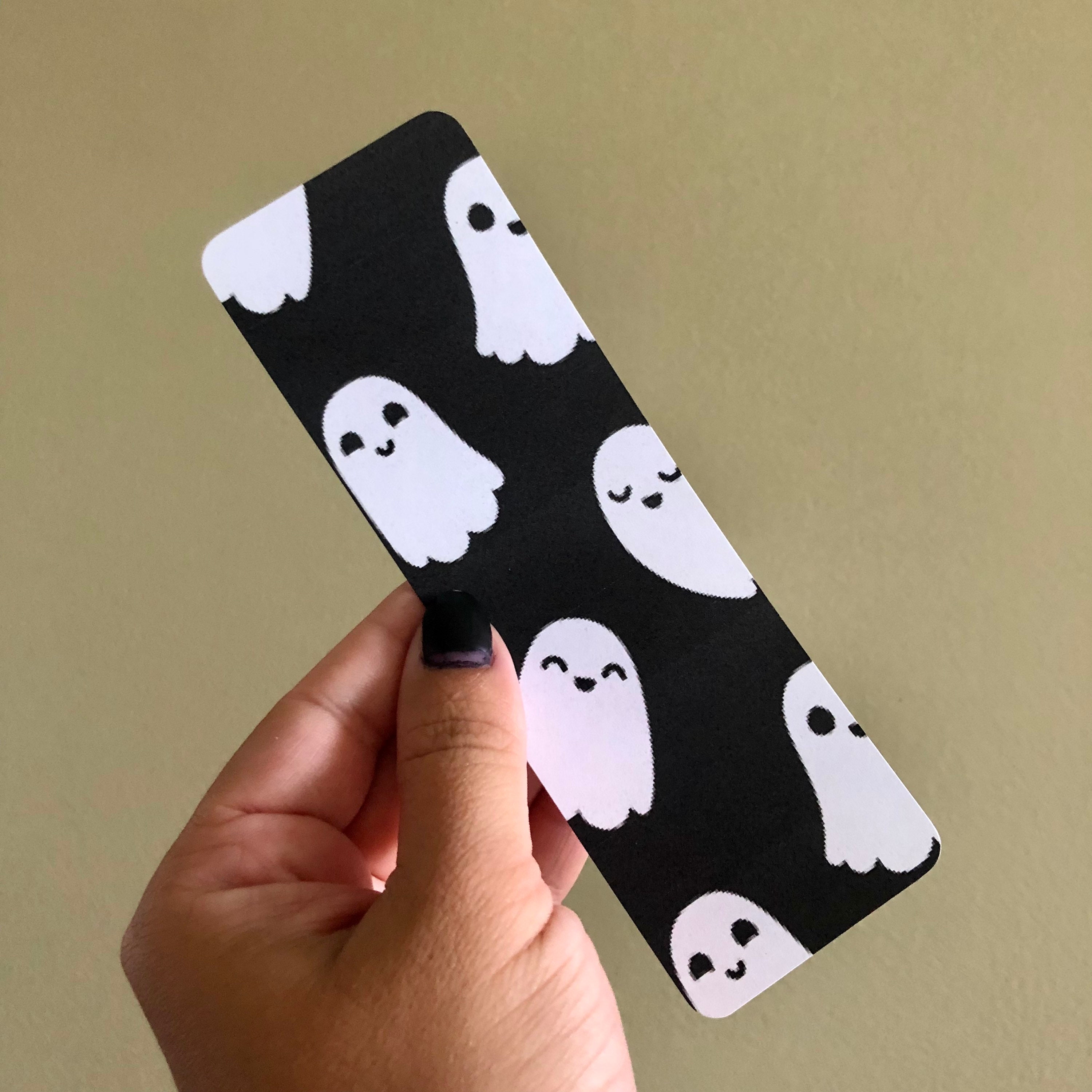 Adorable Ghost Bookmark, Halloween Theme, Spooky, Haunted House - Etsy