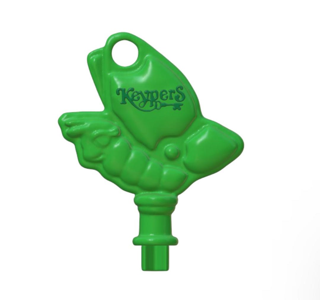 Keypers - Butterfly Bed - Replacment Key 3D STL File - Etsy