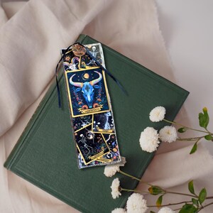 Zodiac Star Sign Bookmark With Tassel – Vintage-inspired Gift for Book ...