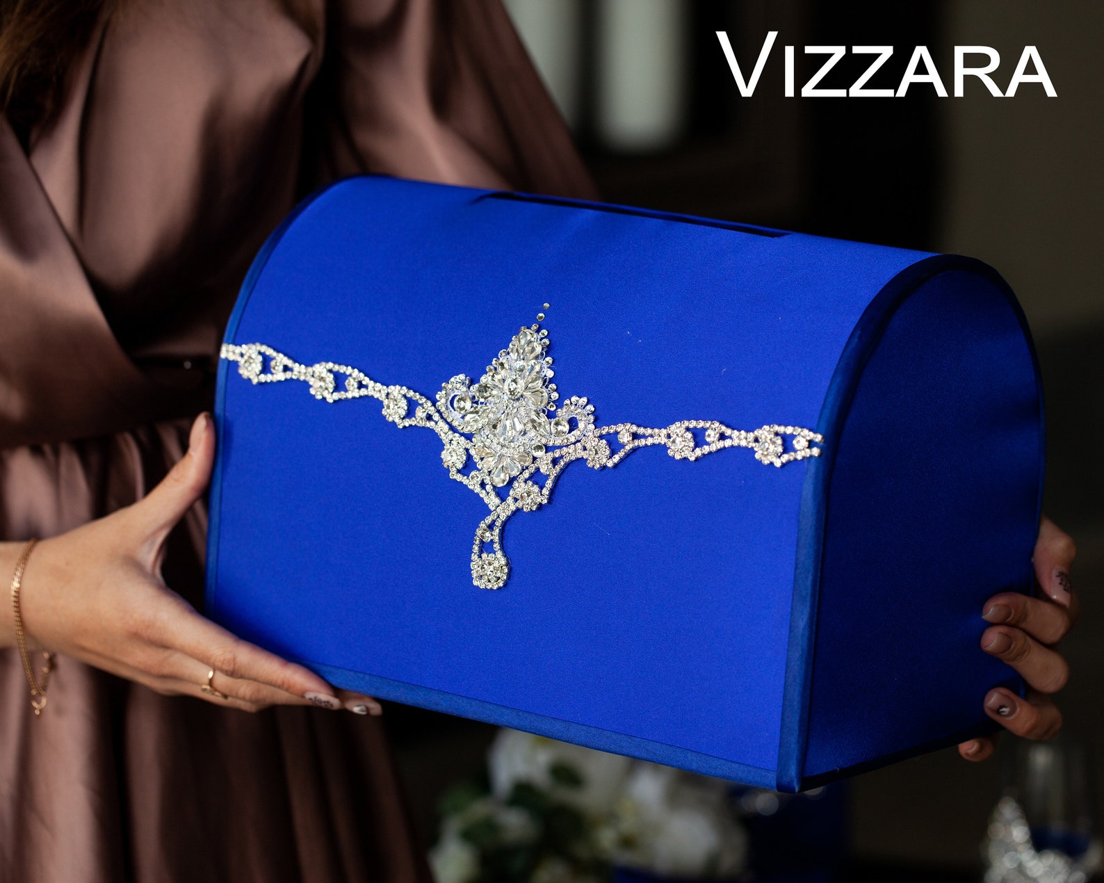 Royal Blue Flower Girl Basket Flower Girl Basket Royal Blue - Etsy