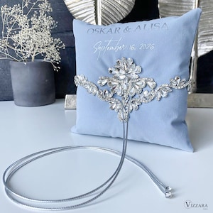 Card Box Wedding Dusty Blue Wedding, Personalized, Wedding Card Box ...