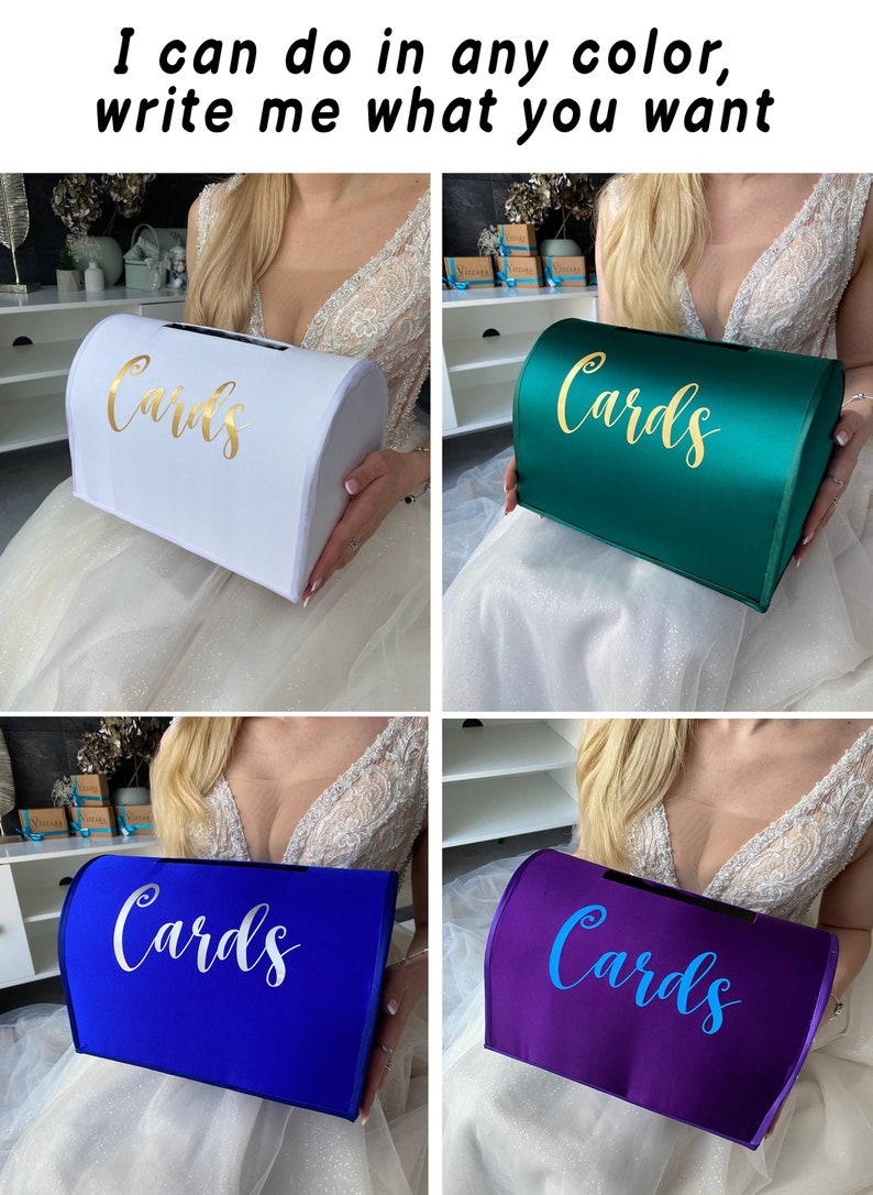 Card Box for Wedding Emerald Green Wedding, Wedding Card Box Emerald ...