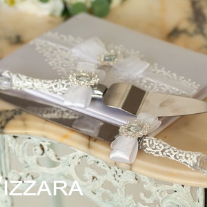 White Weddings Set Wedding White Flowers Girls Baskets Champagne ...