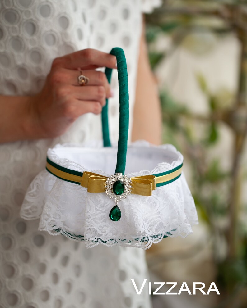 Card Box Wedding Emerald Green and Gold Weddings Box Wedding - Etsy