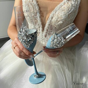 Cake Server Set Dusty Blue Wedding, Cake Cutting Set Blue Wedding ...