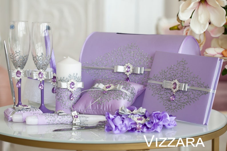 Plates for Wedding Lavender and Silver Weddings Personalized Weddings ...