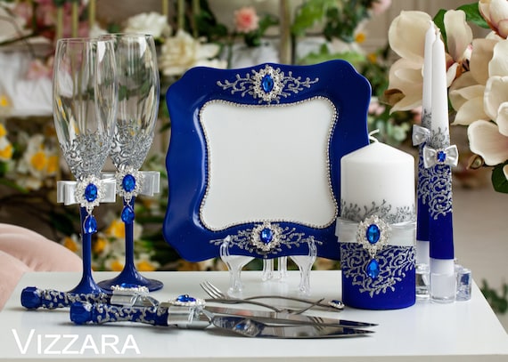 Colores De Boda Azul Y Plata Vectores E Ilustraciones De Invitacion