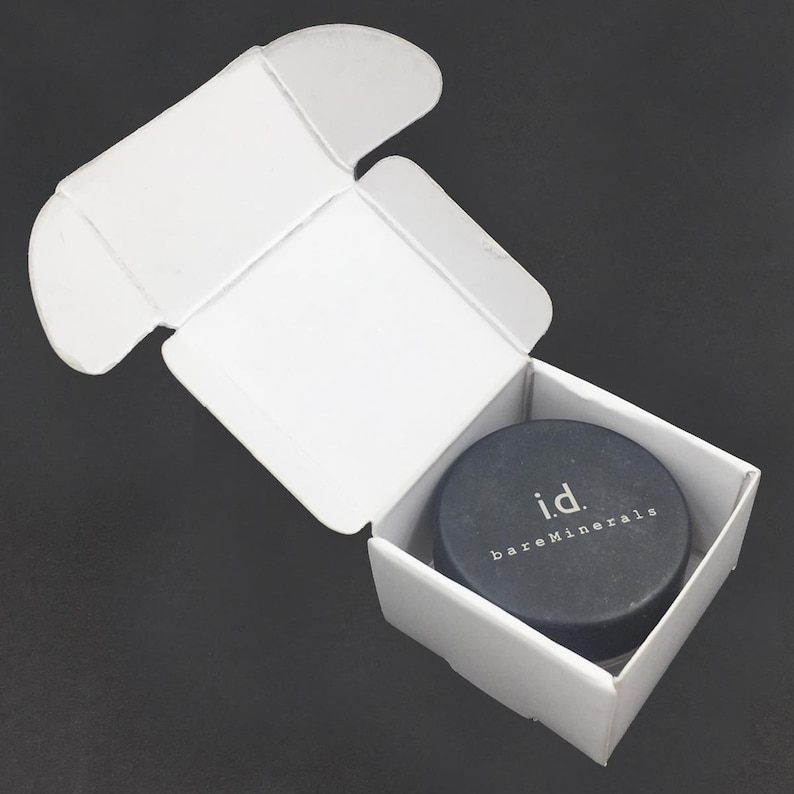 100 Small Square Ointment Boxes, Lip Balm Boxes, Jewelry Boxes, Black ...