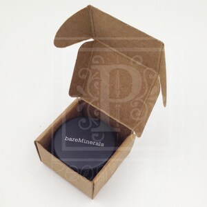 100 Small Square Ointment Boxes, Lip Balm Boxes, Jewelry Boxes, Black ...