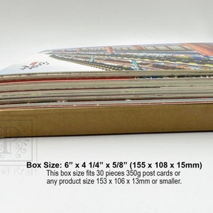 100pcs - A6 Post Card Boxes, Greeting Cards Boxes, Handkerchiefs Boxes ...