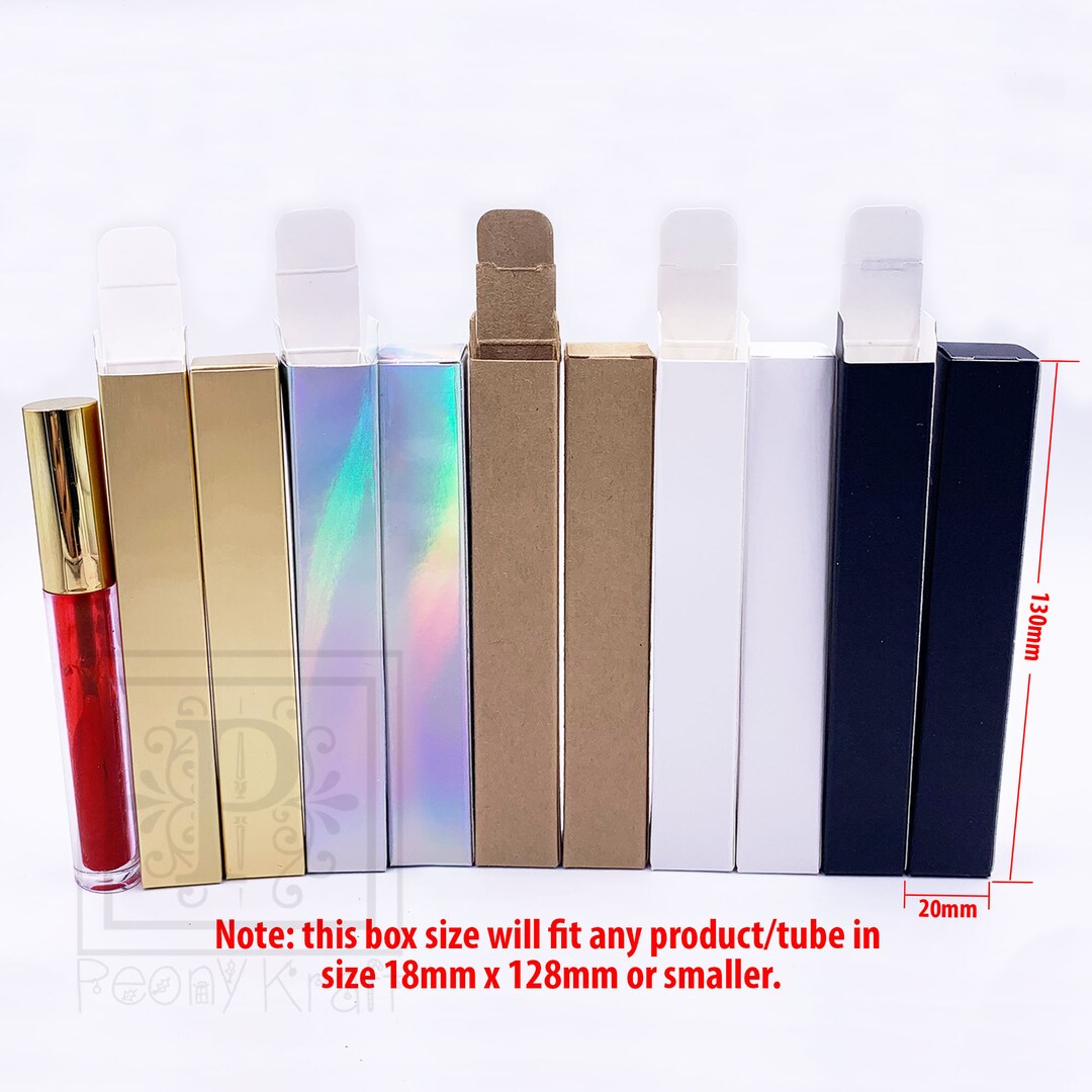 100 Boxes - Lip Gloss Boxes, Perfume Boxes, Essential Oil Boxes ...