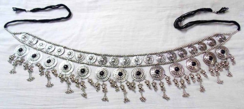 Tribal Fusion Bellydance Belt , Hip Jewelry Kuchi Belt , Ethnic Belt ...