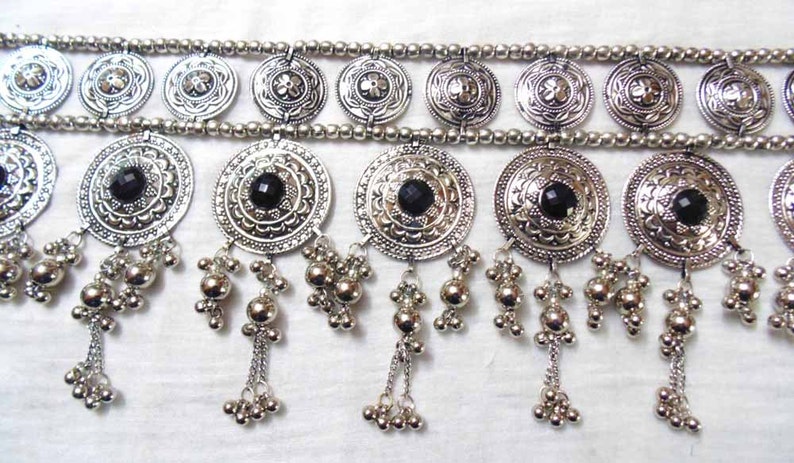 Tribal Fusion Bellydance Belt , Hip Jewelry Kuchi Belt , Ethnic Belt ...