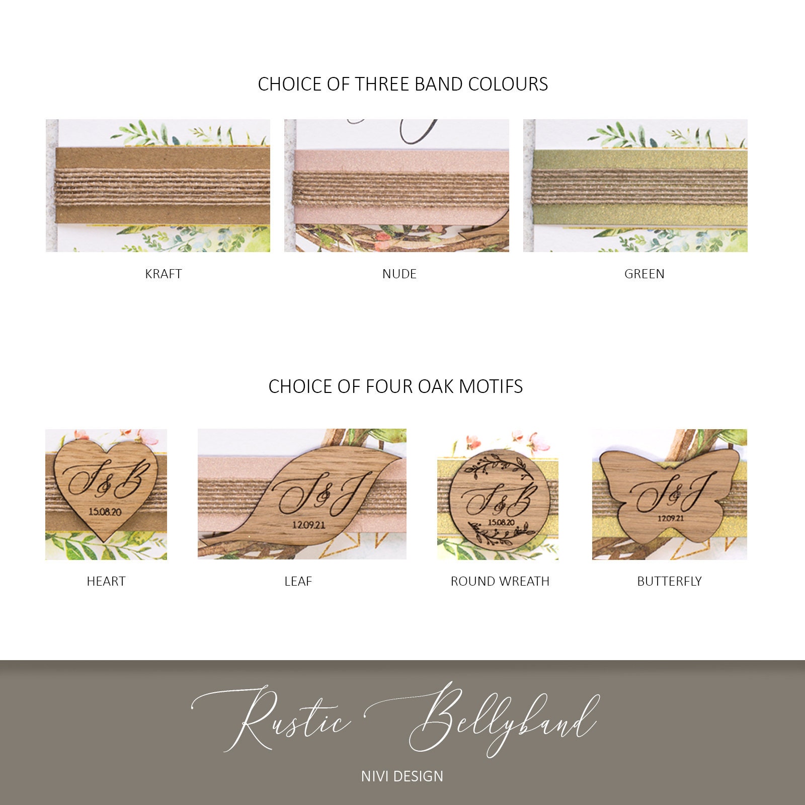 Rustic Wedding Invitation Romantic Wedding Invite Garden - Etsy