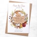 Fall Save the Date Magnet With Cards, Wedding Maple Leaf Save-the-dates ...