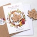 Fall Save the Date Magnet With Cards, Wedding Maple Leaf Save-the-dates ...