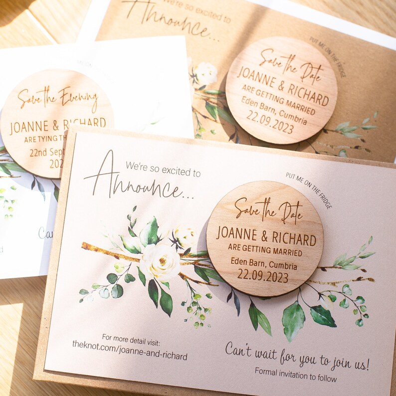 Wedding Save The Date Magnet Round Save The Dates With Cards Etsy wedding-save-the-date-magnet-round-save-the-dates-with-cards-etsy