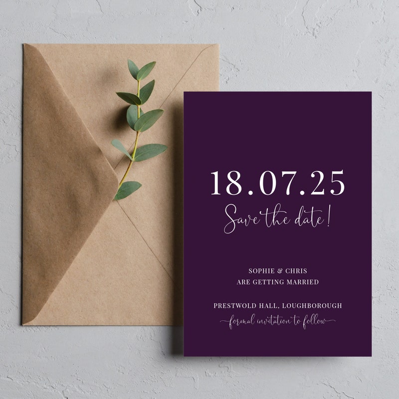 Fun Save the Date - Etsy