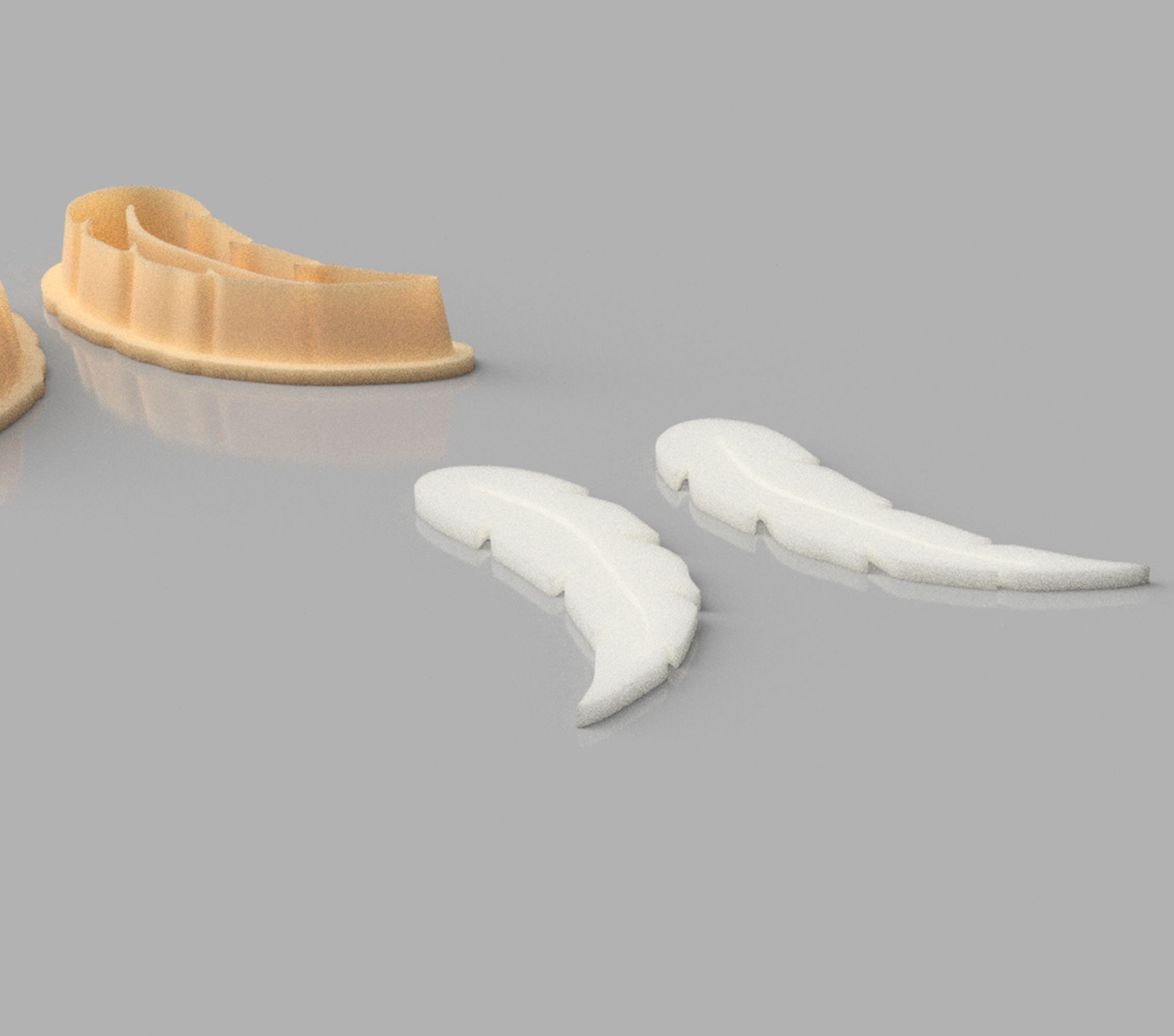 Digital STL File Feather Cutter for Polymer Clay, Clay Tools - Etsy