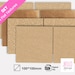 Leather Flat Texture | Set 4 | Digital STL File 3D Printing, Polymer ...