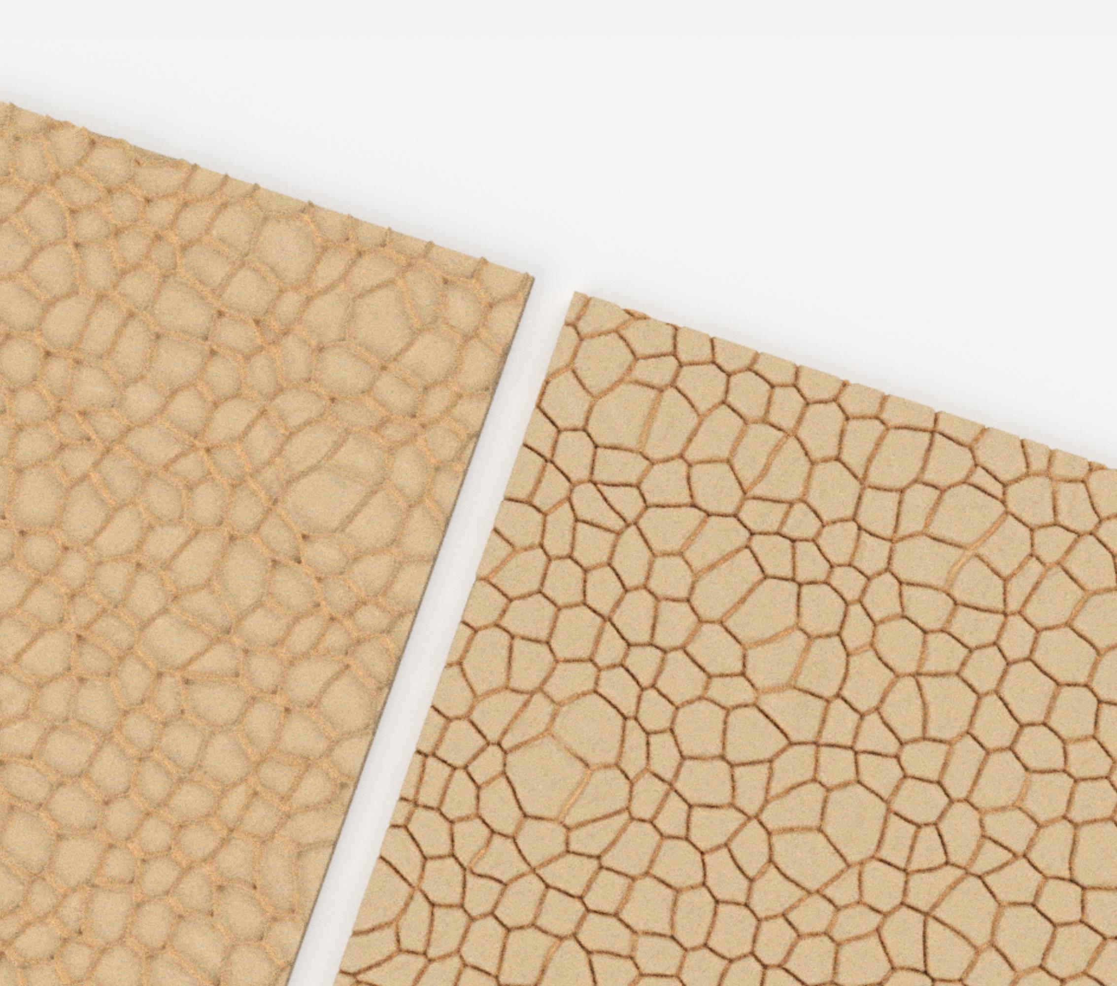Leather Flat Texture | Set 4 | Digital STL File 3D Printing, Polymer ...